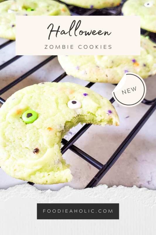 Foodieaholic | Zombie Cookies: A Spooky Halloween Treat