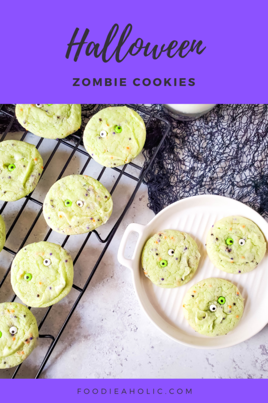 Foodieaholic | Zombie Cookies: A Spooky Halloween Treat