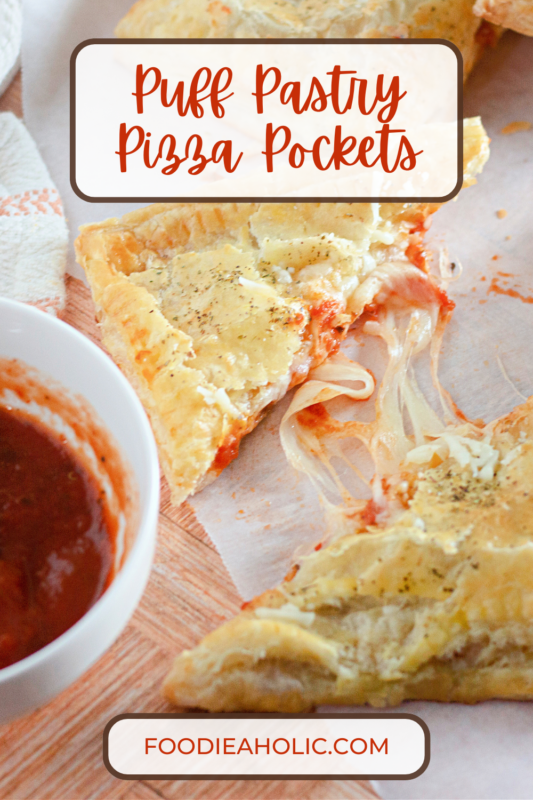Foodieaholic | Delicious Puff Pastry Pizza Pockets