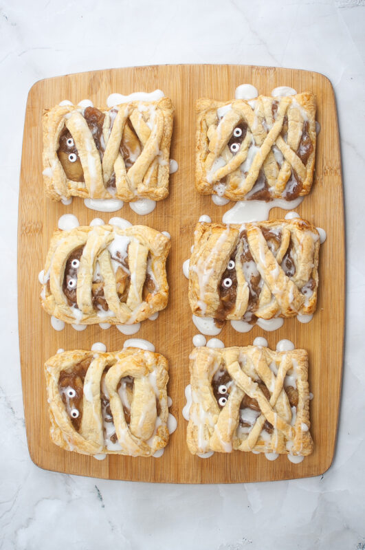 Foodieaholic | Mummy Apple Danish Pastry Recipe: A Spooky Twist on a ...